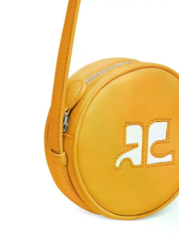 COURREGES Reedition Small Circle Bag - Yellow