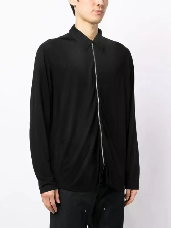 POST ARCHIVE FACTION Zip-up Lyocell Jacket