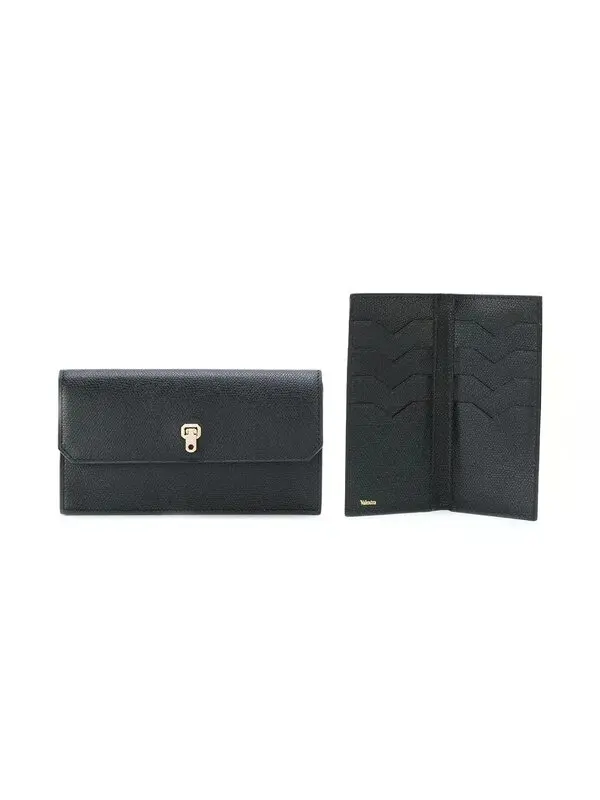VALEXTRA Removable Cardholder Wallet - Black