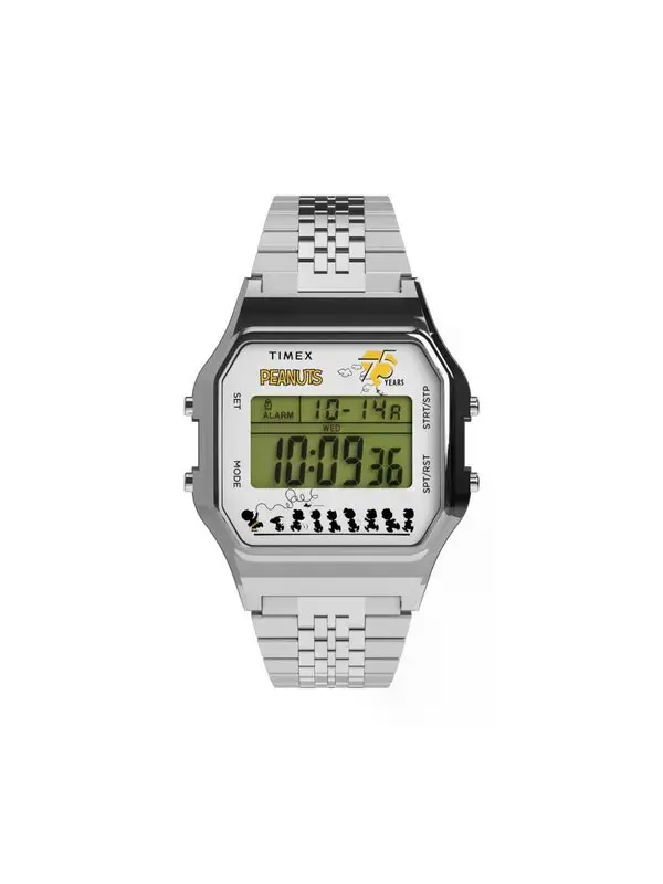 TIMEX T-80 34mm Watch - White