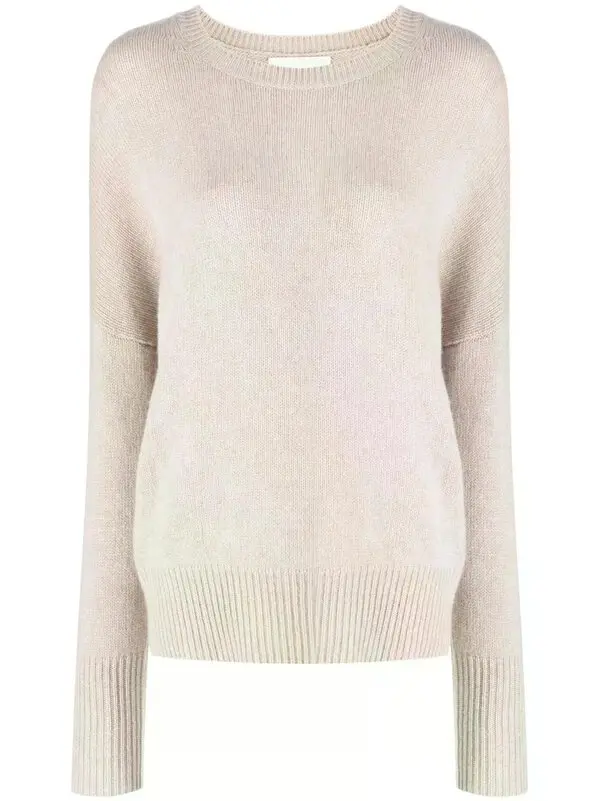 LISA YANG Extra-long Sleeved Cashmere Jumper - Neutrals