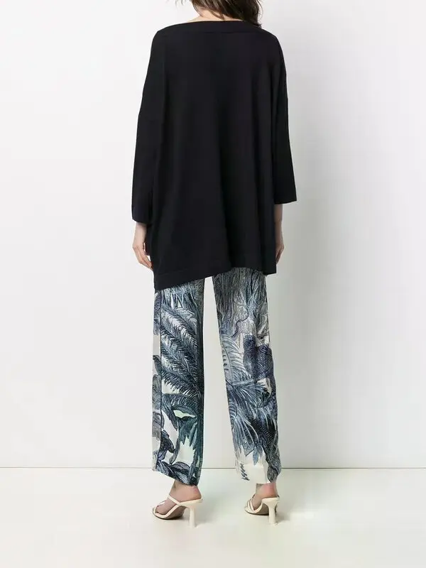 DANIELA GREGIS Boat Neck Knit Jumper