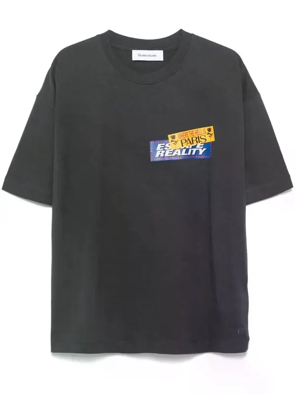 Études Studio Sticker-print T-shirt
