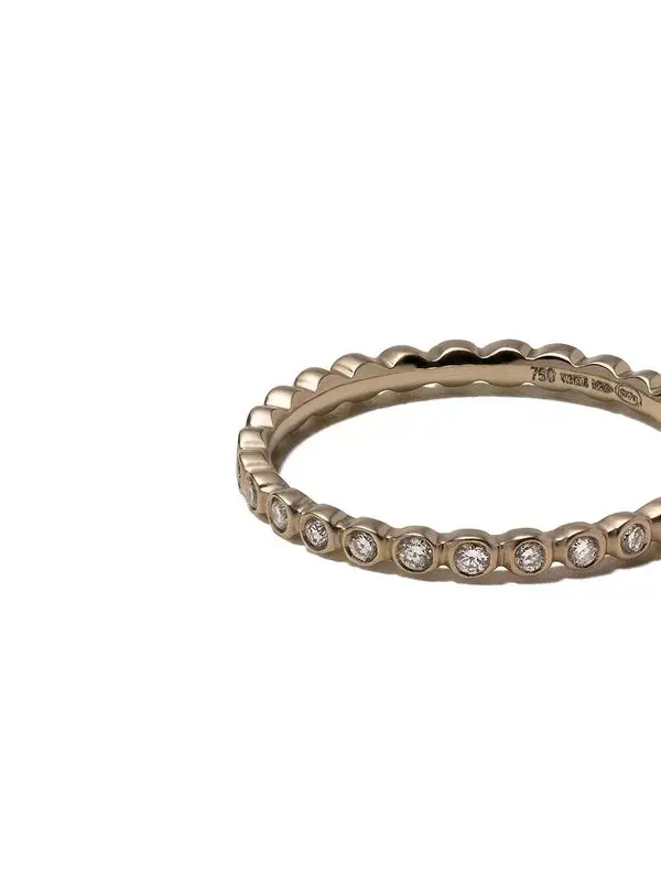 WE BY WHITEBIRD 18kt White Gold Diamond Estelle Ring