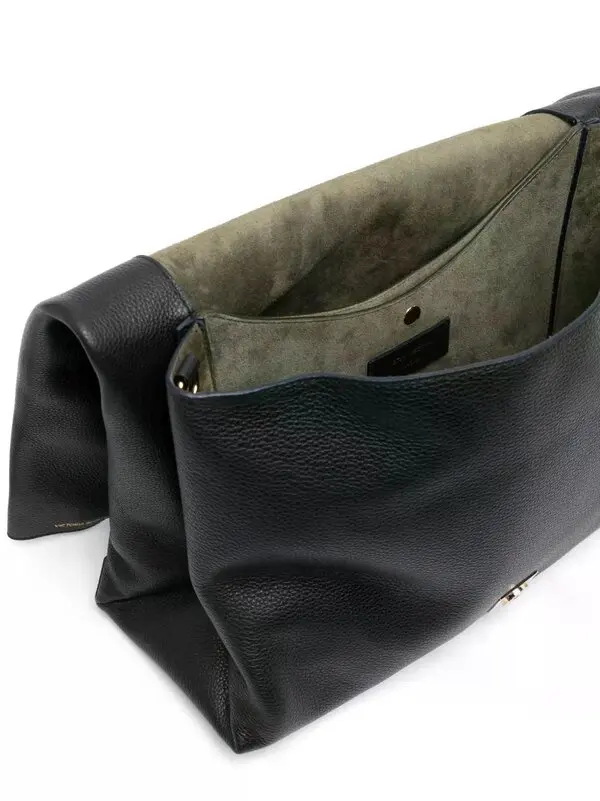 Victoria Beckham Large Chain Pouch Leather Shoulder Bag