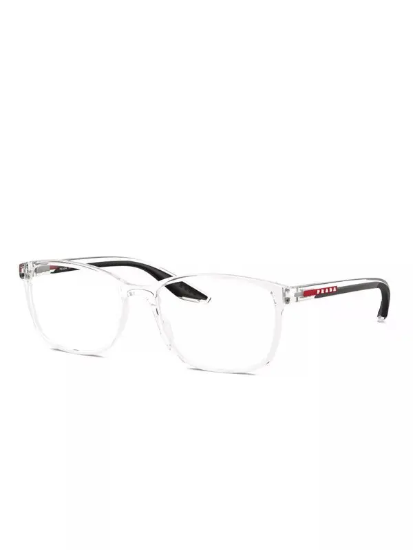 Prada Linea Rossa Transparent Eyeglasses