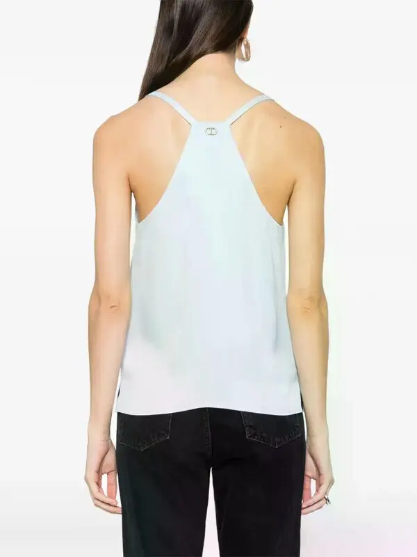TWINSET Sleeveless Satin Top