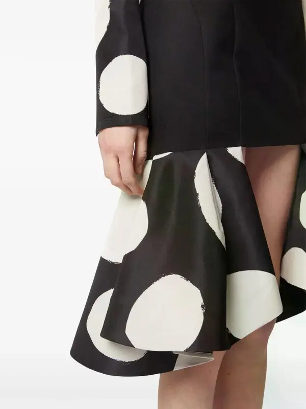 Nina Ricci Double-flounce Midi Skirt
