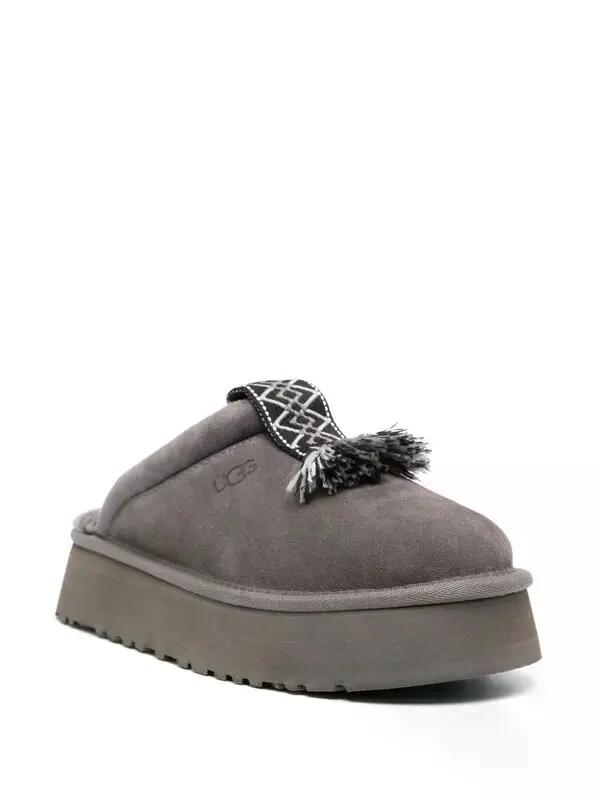 UGG Tazzle Suede Slippers - Grey