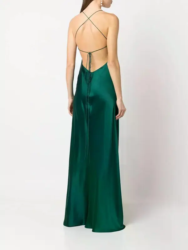 Michelle Mason Cut-out Detail Gown