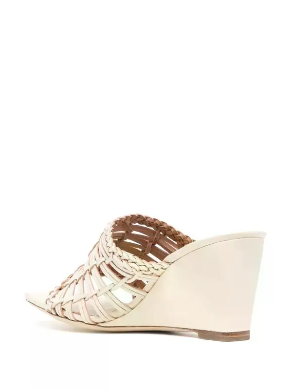 Staud Blair Woven Wedge Sandals