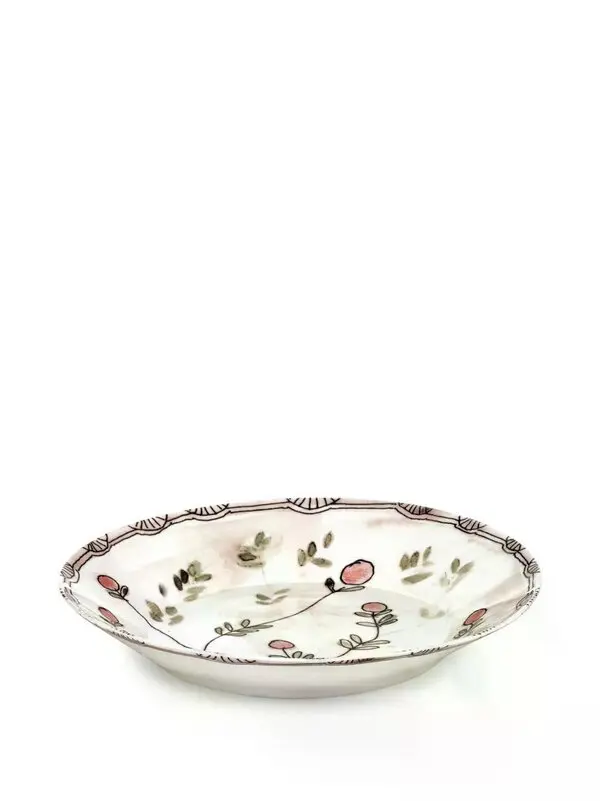 SERAX X Marni Midnight Flowers Deep Plates