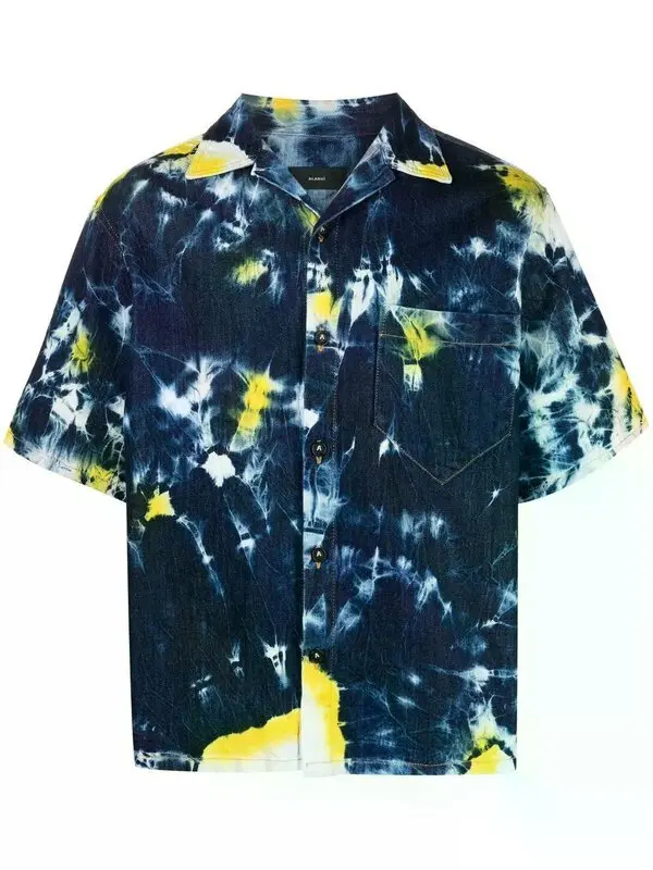 Alanui Abstract-print Shirt-sleeve Shirt