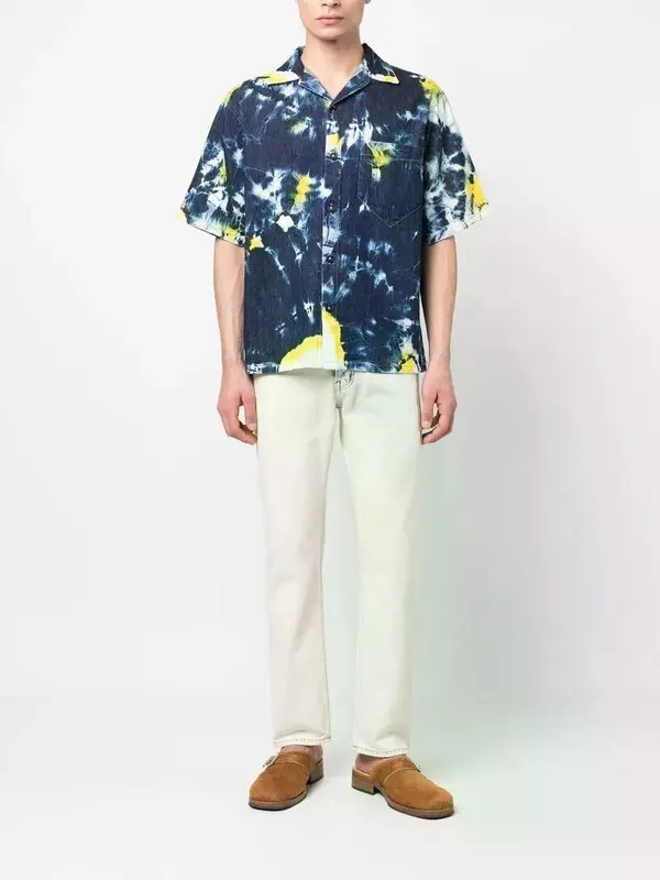 Alanui Abstract-print Shirt-sleeve Shirt