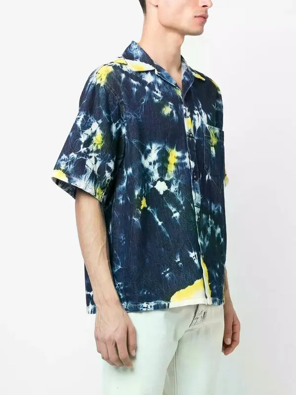 Alanui Abstract-print Shirt-sleeve Shirt