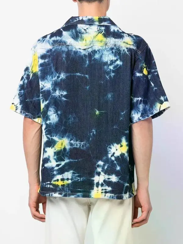 Alanui Abstract-print Shirt-sleeve Shirt