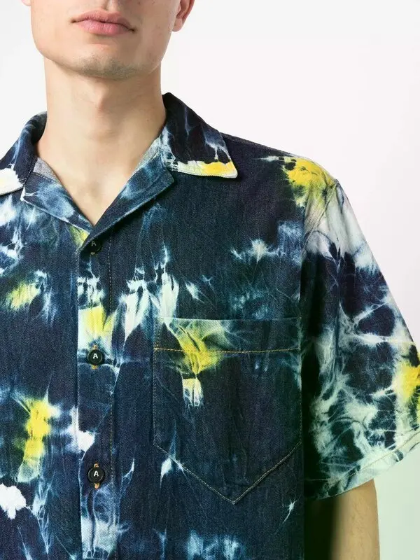 Alanui Abstract-print Shirt-sleeve Shirt