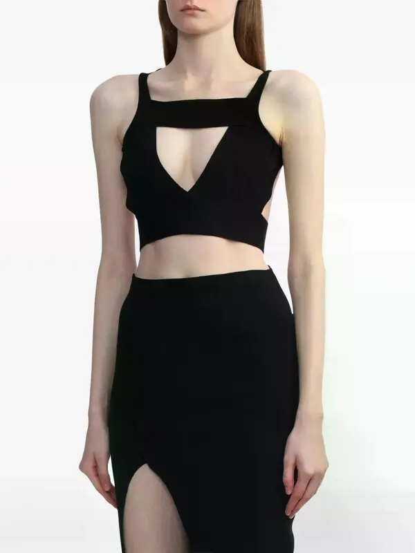 Rick Owens Sling Bra Crop Top