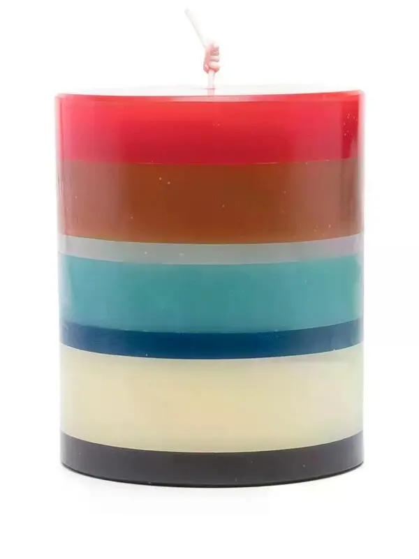 Missoni Single-wick Striped Candle