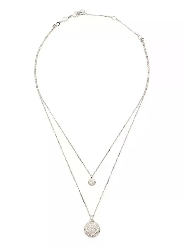SWAROVSKI Layered Crystal Pendant Necklace