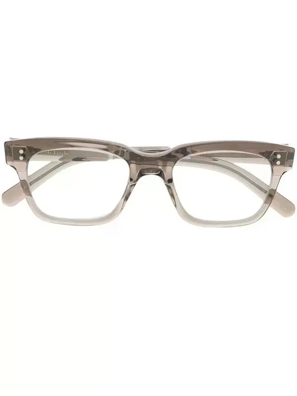 Garrett Leight Semi-transparent Glasses - Grey
