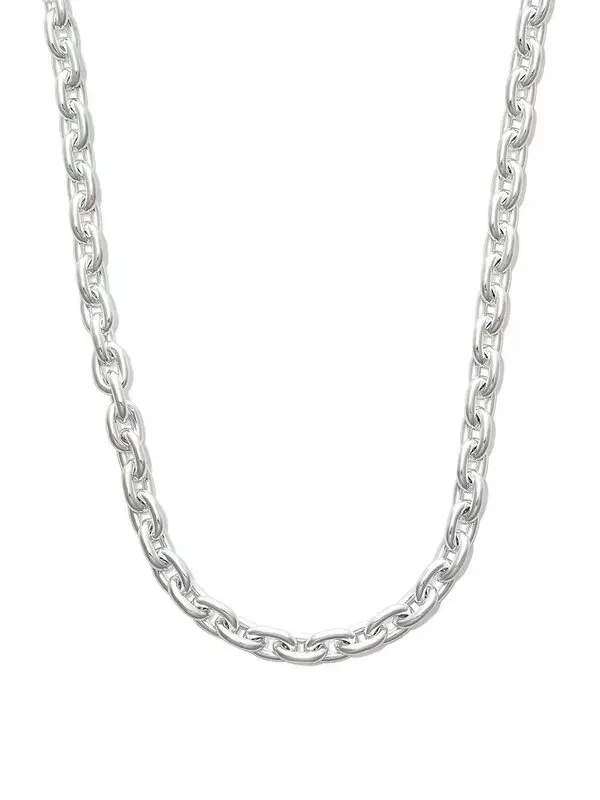 All Blues Chain-link Necklace - Silver
