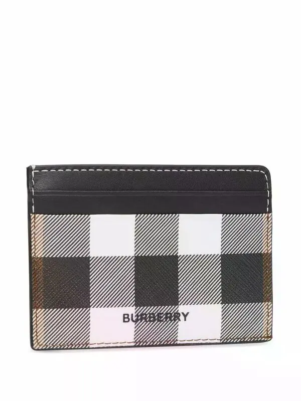 Burberry Check-print Cardholder