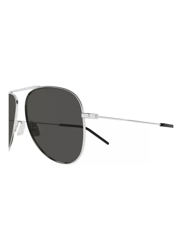 Saint Laurent Pilot-frame Sunglasses - Silver