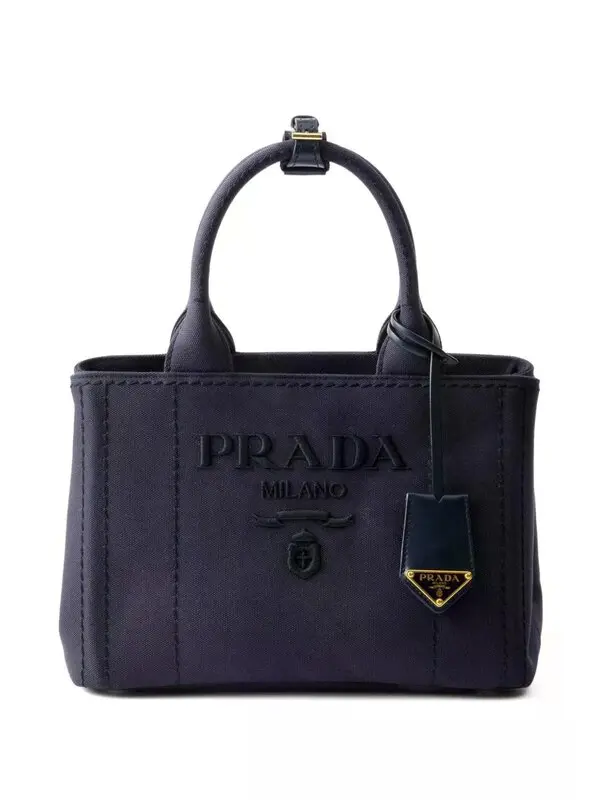 Prada Small Jardinière Tote - Blue