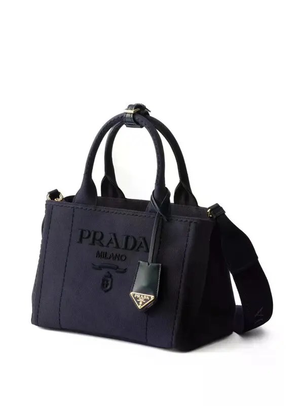 Prada Small Jardinière Tote - Blue