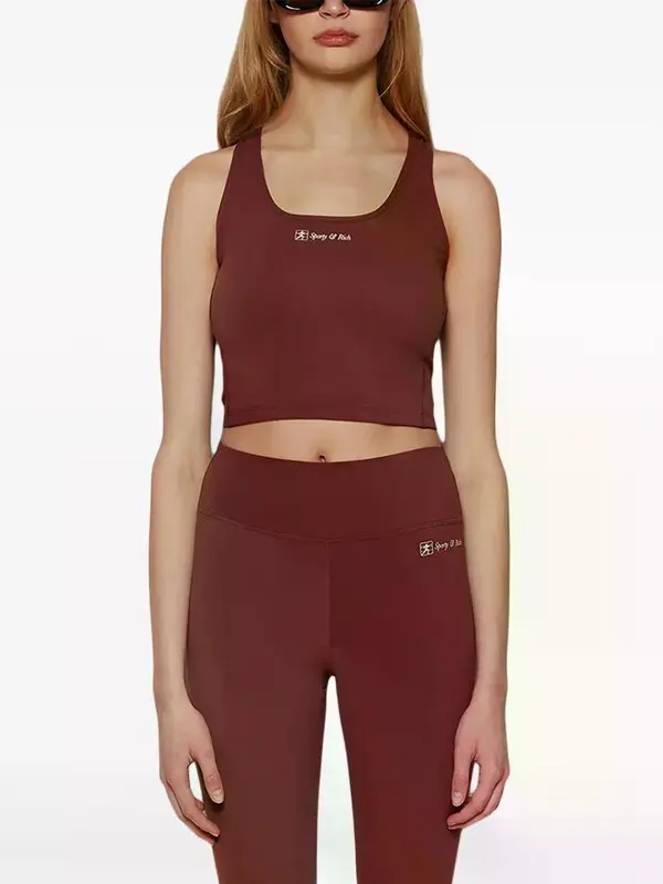 SPORTY & RICH Runner Script Tank Top