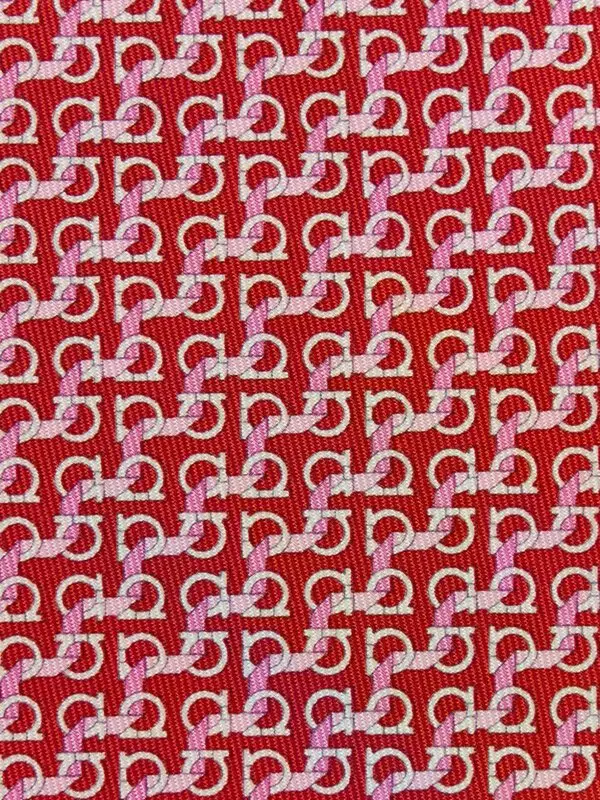 FERRAGAMO Printed Silk Tie