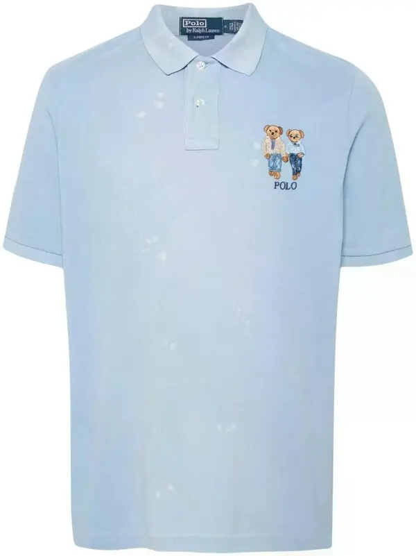 Polo Ralph Lauren Polo Bear-embroidered Polo Shirt
