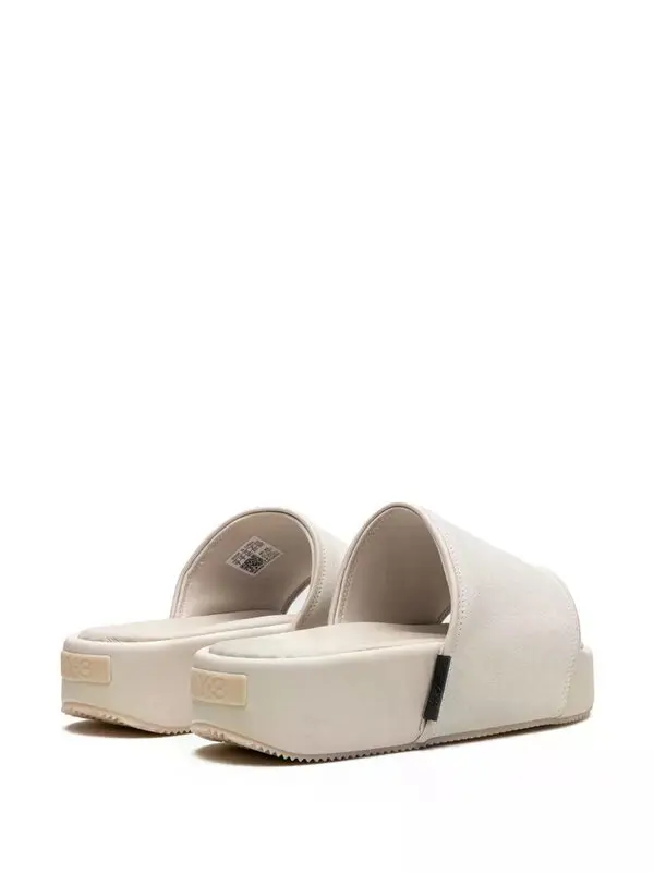 Y3 Leather Slides - Neutrals