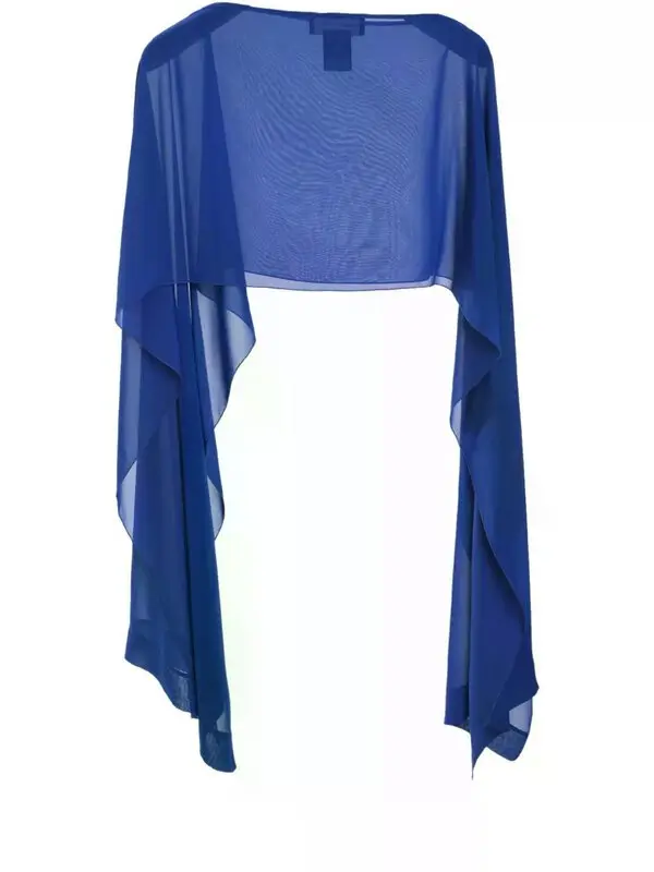 Talbot Runhof Georgette Cape