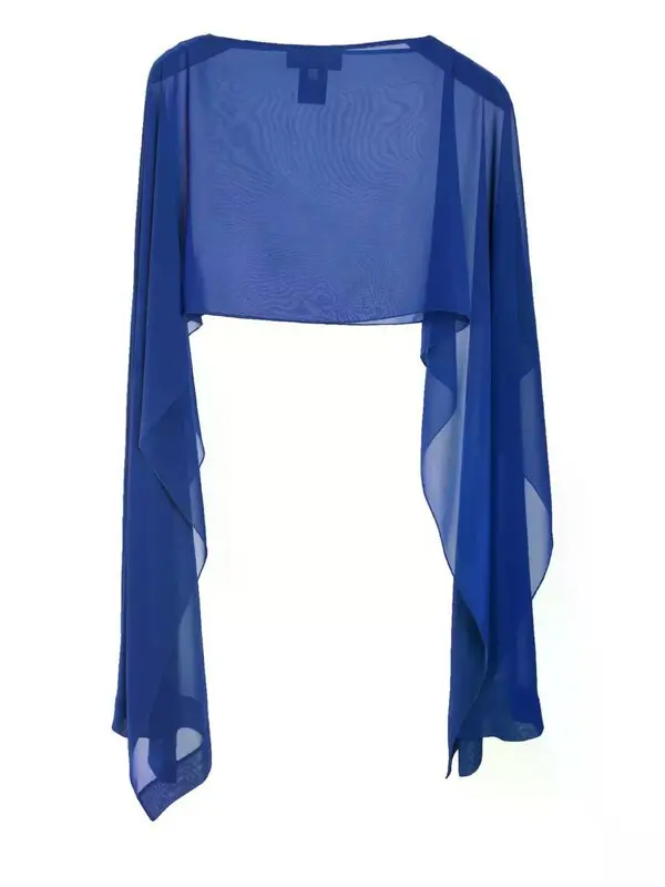 Talbot Runhof Georgette Cape
