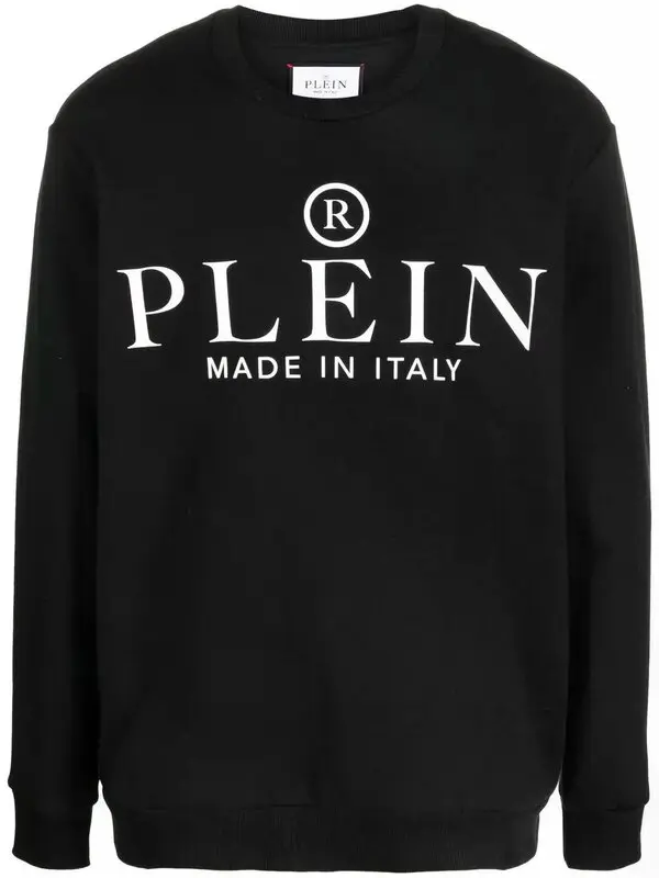 Philipp Plein Logo-print Cotton Jumper
