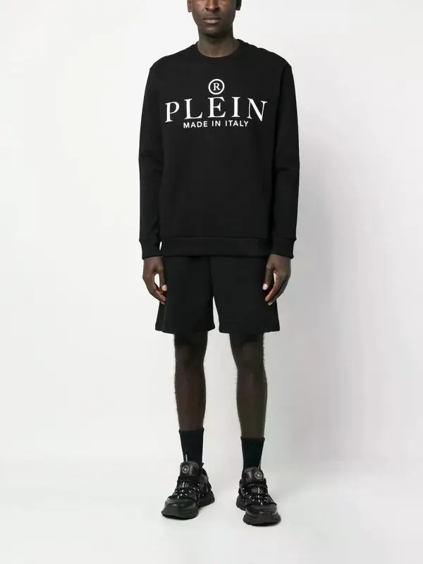 Philipp Plein Logo-print Cotton Jumper