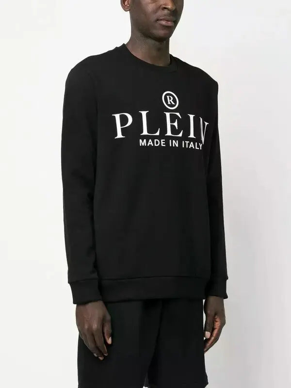 Philipp Plein Logo-print Cotton Jumper