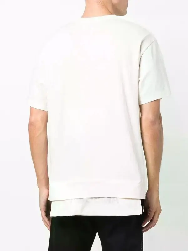 AMBUSH Waist-pocket Logo-patch T-shirt - Neutrals