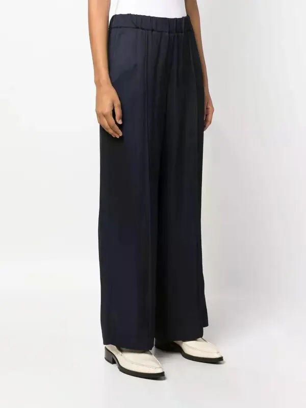 JIL SANDER Wide-leg Trousers With Elasticated Waistband