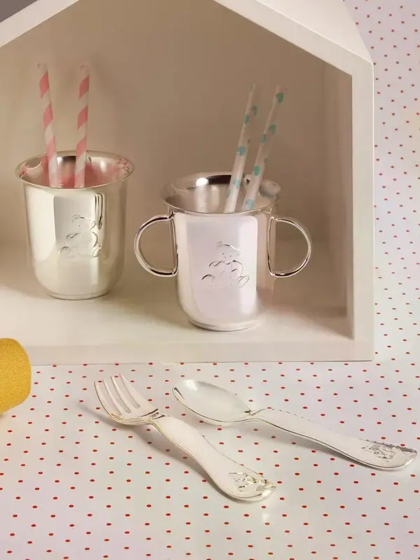 Christofle Charlie Bear Baby Cup