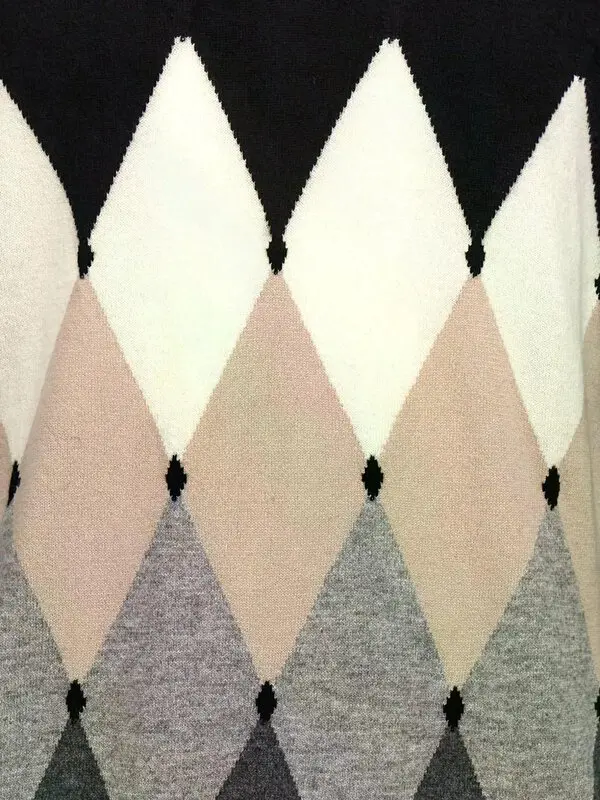 BALLANTYNE Argyle-intarsia Sweater