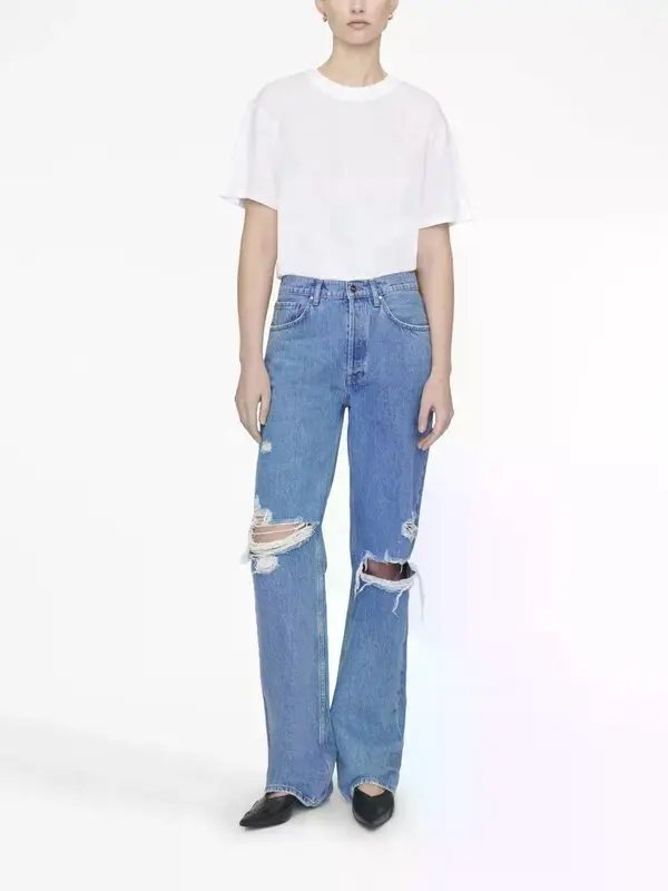 ANINE BING Gio High-rise Straight Jeans