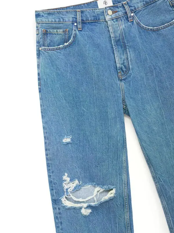 ANINE BING Gio High-rise Straight Jeans