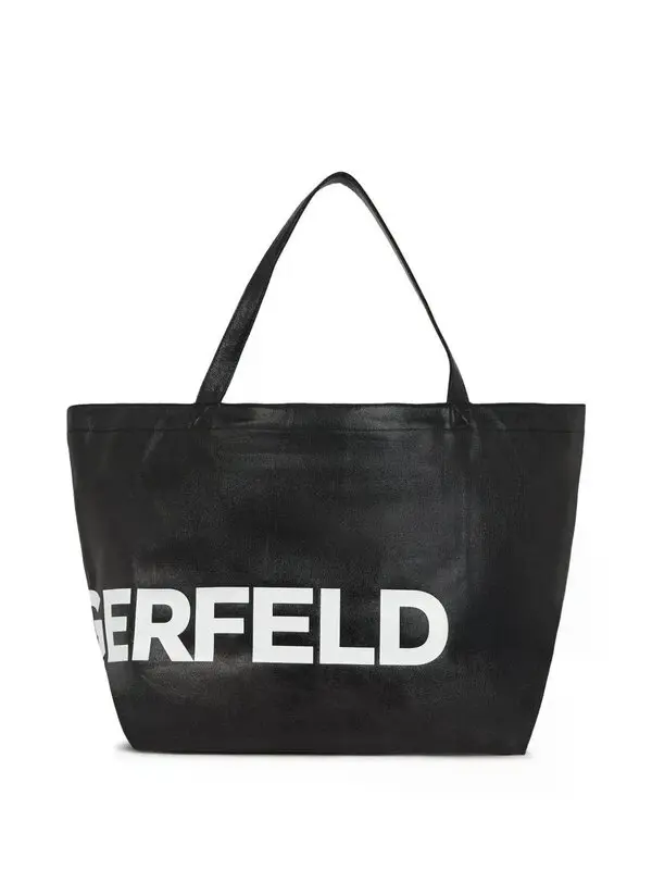 Karl Lagerfeld K/essential Logo-printed Tote Bag