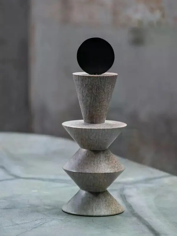 GARDECO Constantin Totem 4 Stone Sculpture