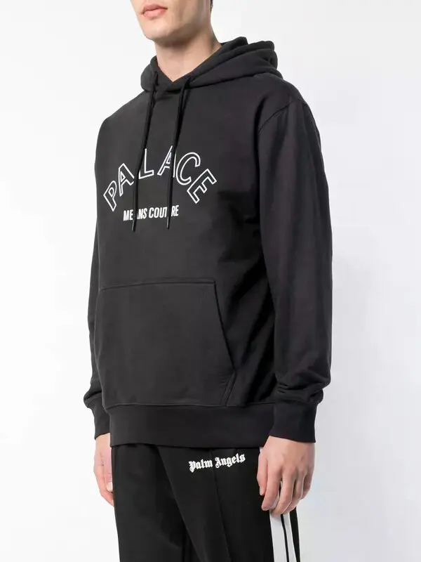PALACE Couture Drawstring Hoodie - Black