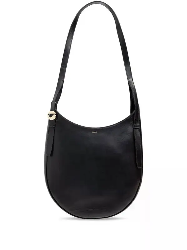 Coperni Leather Shoulder Bag - Black