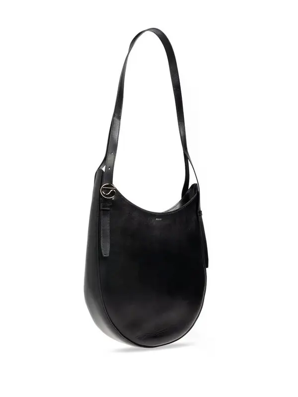 Coperni Leather Shoulder Bag - Black